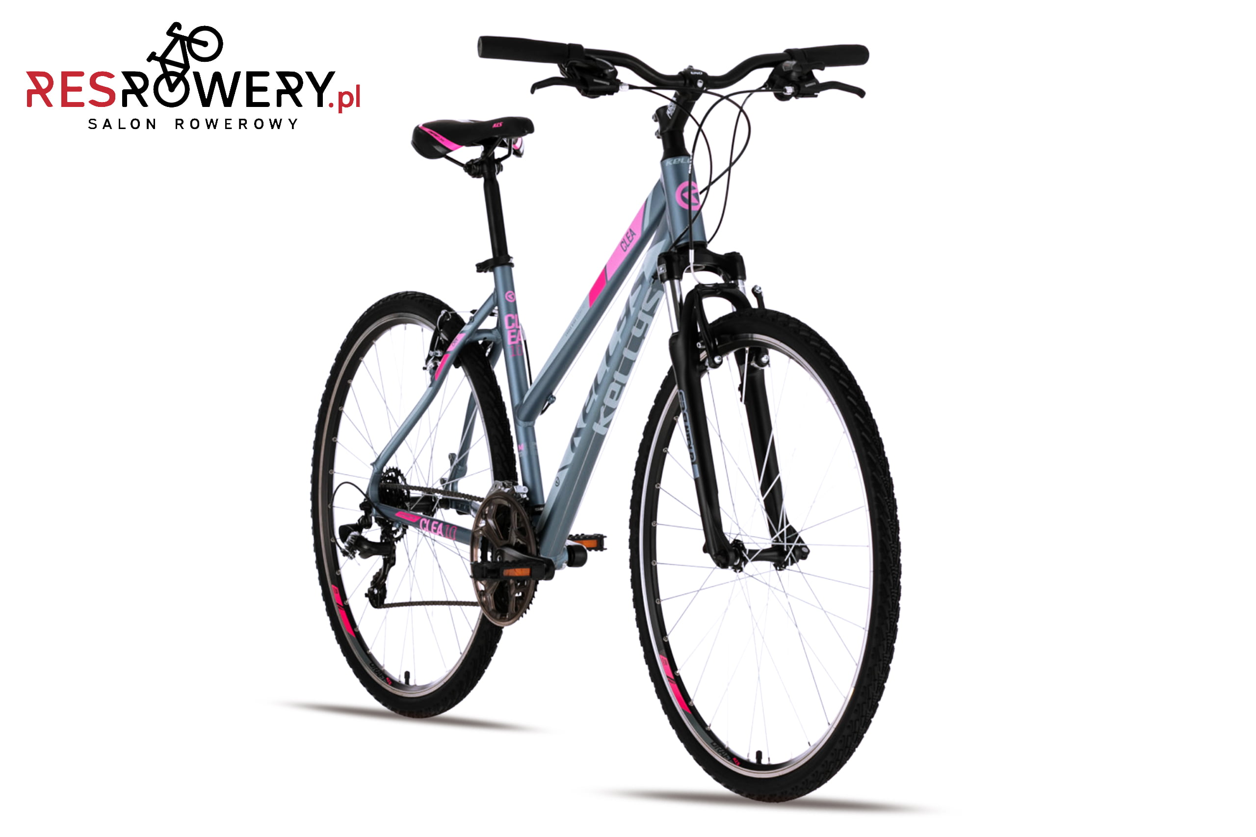 Rower Cross 28" KELLYS CLEA 10 grey pink Rama M (19'') 2022 | Sklep ...